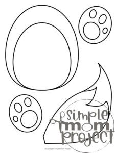 Printable Woodland Animal Puppet Craft Templates – Simple Mom Project