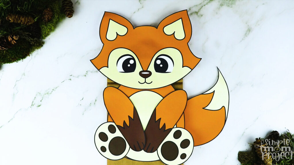 Printable Woodland Animal Puppet Craft Templates – Simple Mom Project