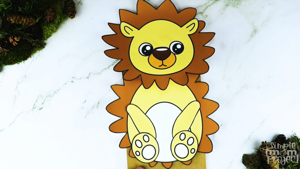 Printable Woodland Animal Puppet Craft Templates – Simple Mom Project