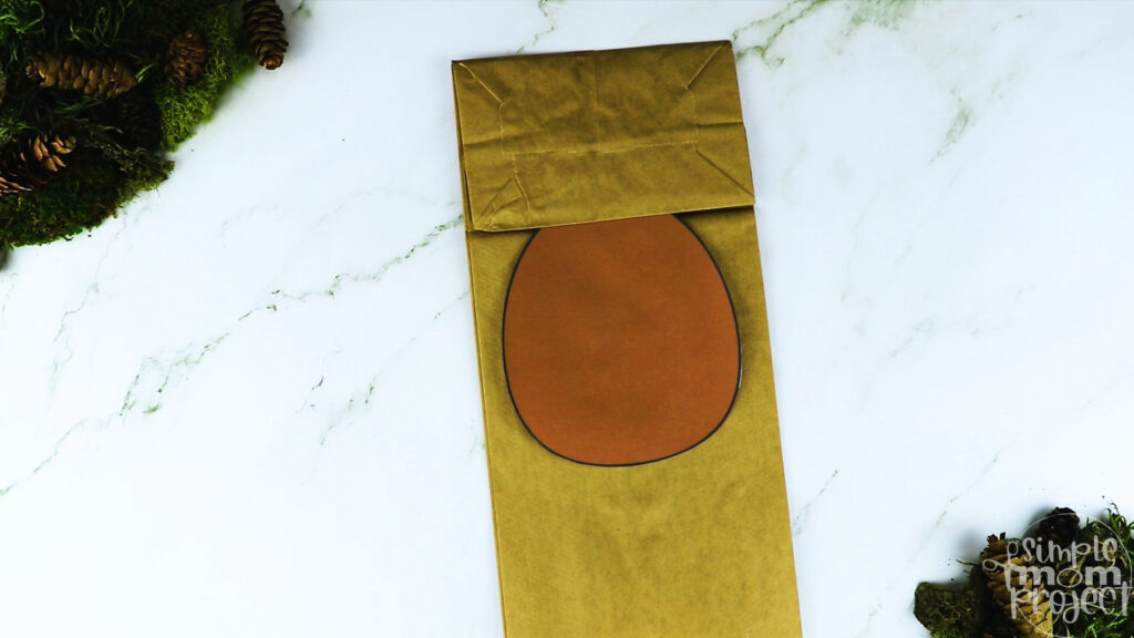 Printable Moose Paper Bag Puppet Template – Simple Mom Project