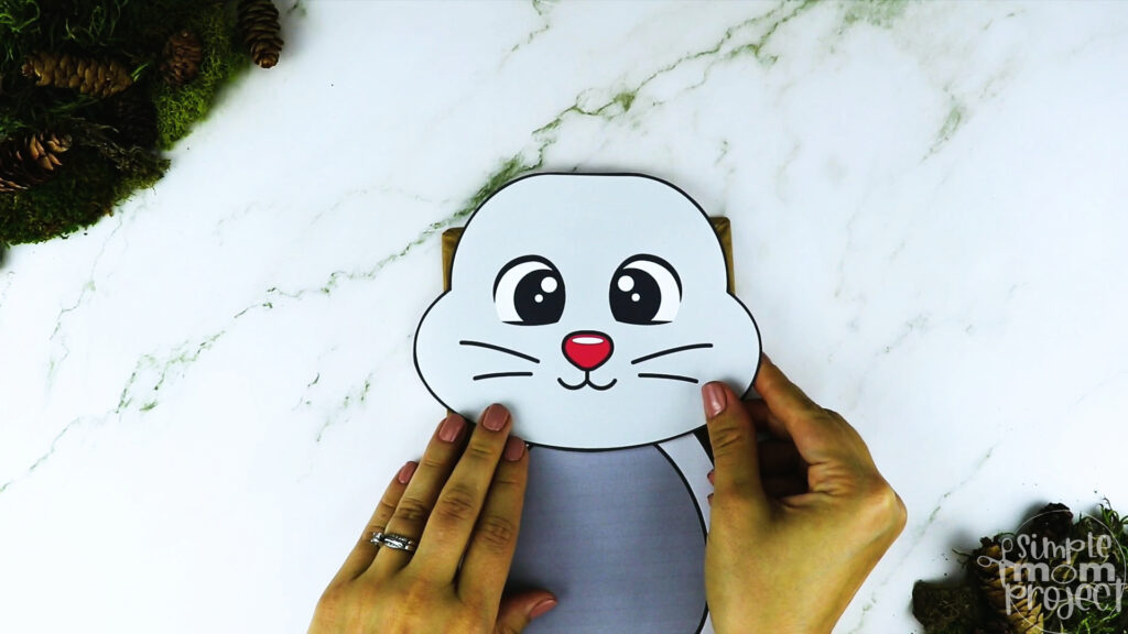 Printable Mouse Paper Bag Puppet Template – Simple Mom Project