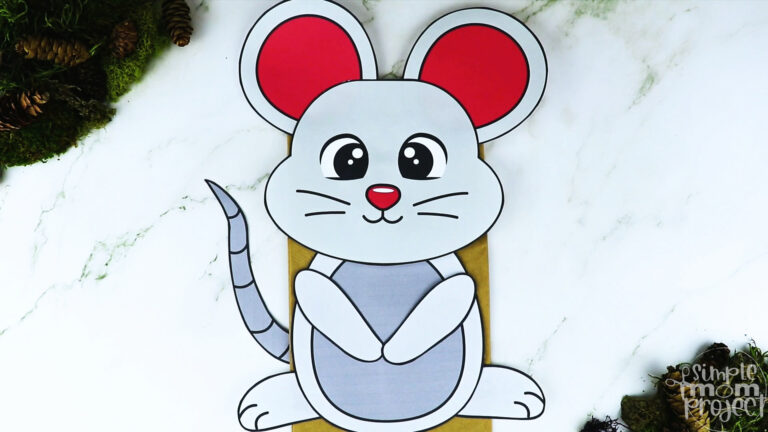 Printable Woodland Animal Puppet Craft Templates – Simple Mom Project