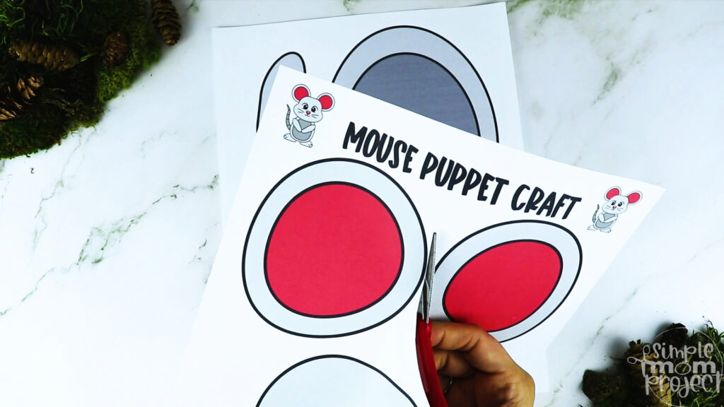 Printable Mouse Paper Bag Puppet Template – Simple Mom Project