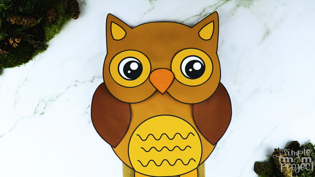 Printable Woodland Animal Puppet Craft Templates – Simple Mom Project