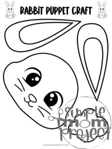 Printable Woodland Animal Puppet Craft Templates – Simple Mom Project