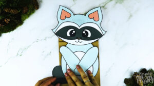 Printable Raccoon Paper Bag Puppet Template – Simple Mom Project