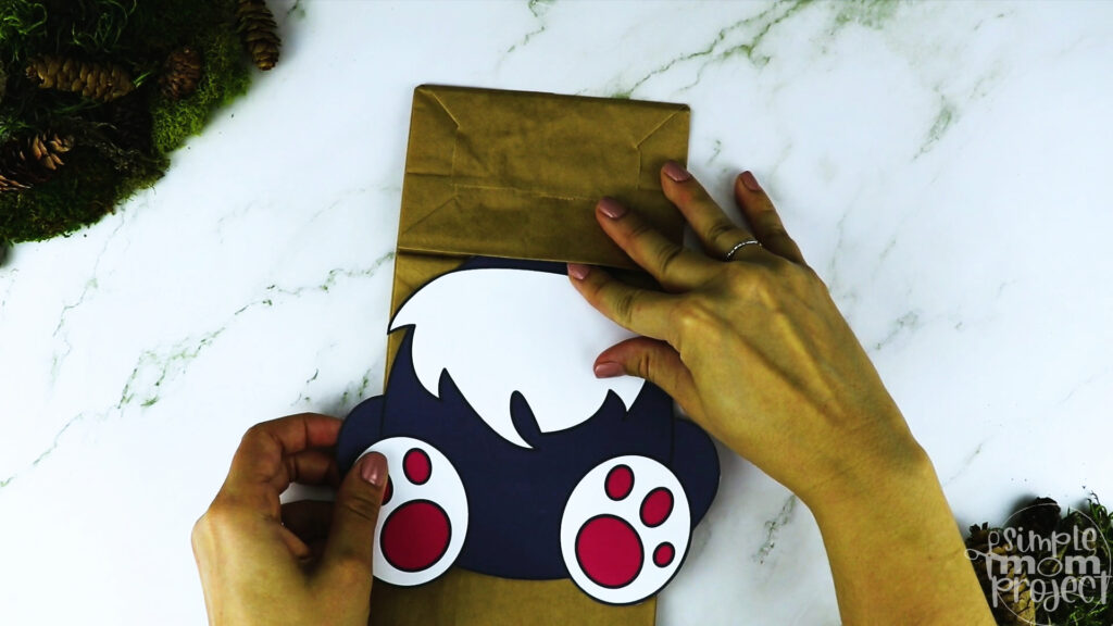 Printable Skunk Paper Bag Puppet Template – Simple Mom Project