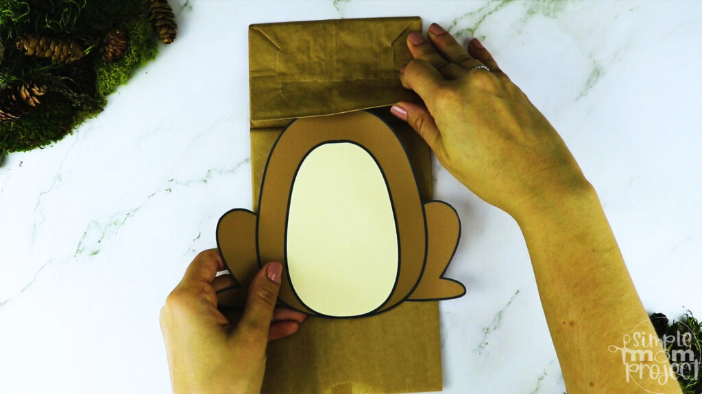 Printable Squirrel Paper Bag Puppet Template – Simple Mom Project