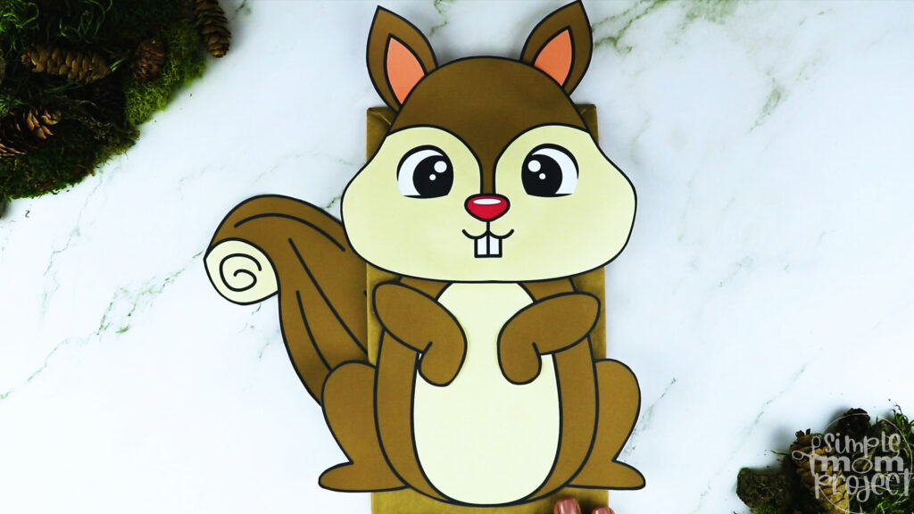 Printable Woodland Animal Puppet Craft Templates – Simple Mom Project