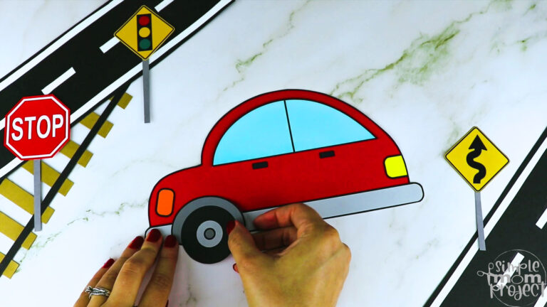 Printable Car Craft Template – Simple Mom Project