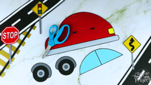 Printable Car Craft Template – Simple Mom Project