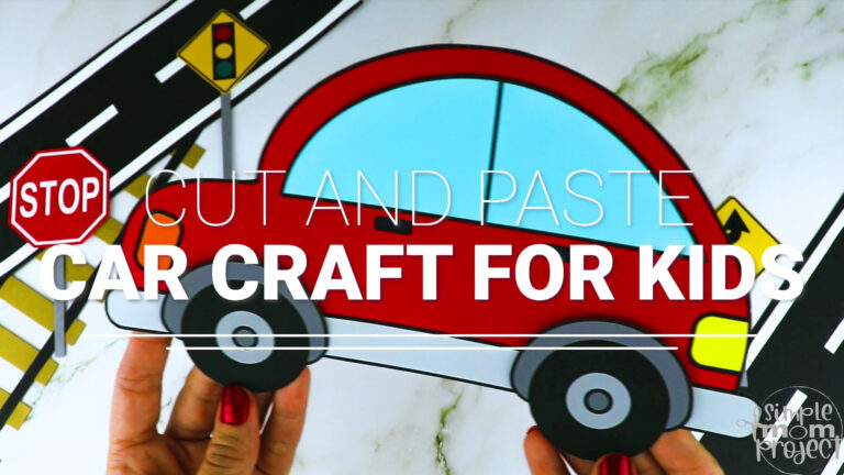 Printable Car Craft Template – Simple Mom Project