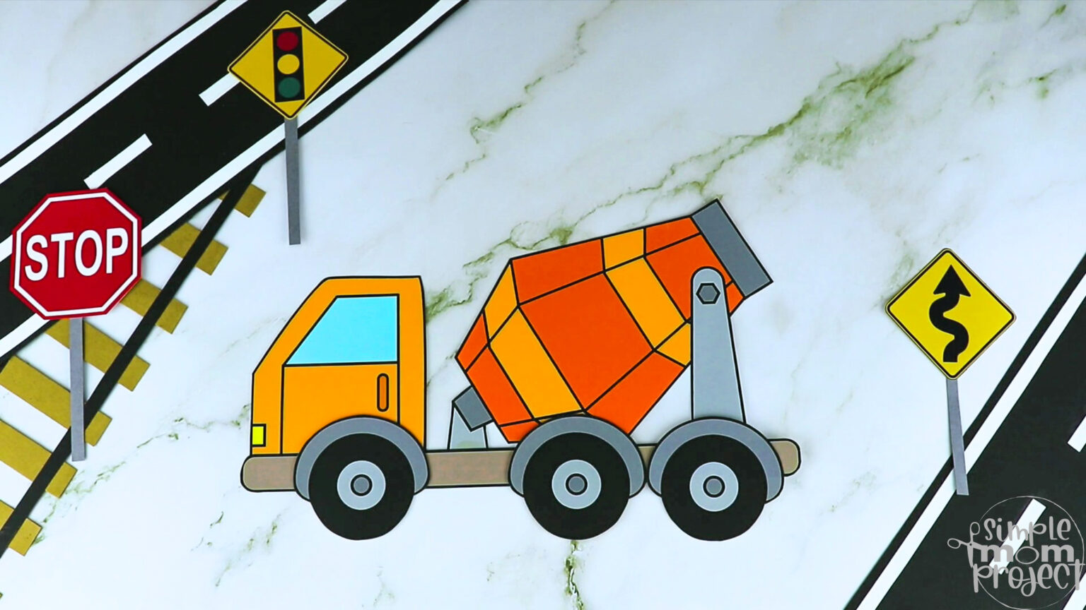 Printable Vehicle Craft Templates – Simple Mom Project