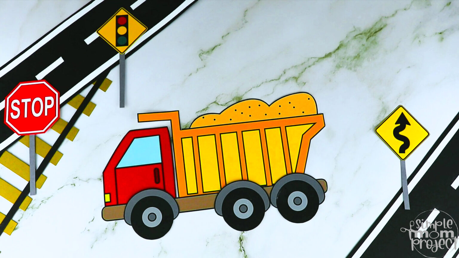 Printable Vehicle Craft Templates – Simple Mom Project