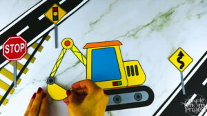 Printable Excavator Craft Template – Simple Mom Project