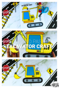 Printable Excavator Craft Template – Simple Mom Project