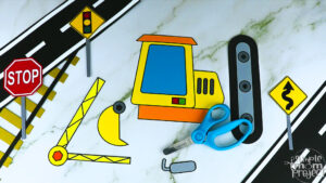 Printable Excavator Craft Template – Simple Mom Project