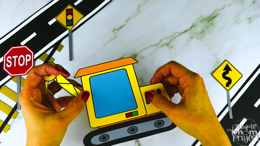 Printable Excavator Craft Template – Simple Mom Project