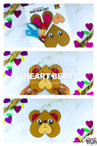 Printable Heart Bear Craft Template – Simple Mom Project