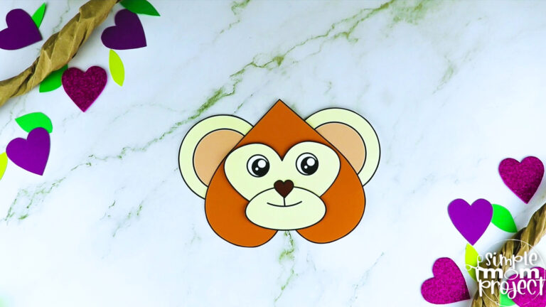 Printable Heart Animal Craft Templates – Simple Mom Project