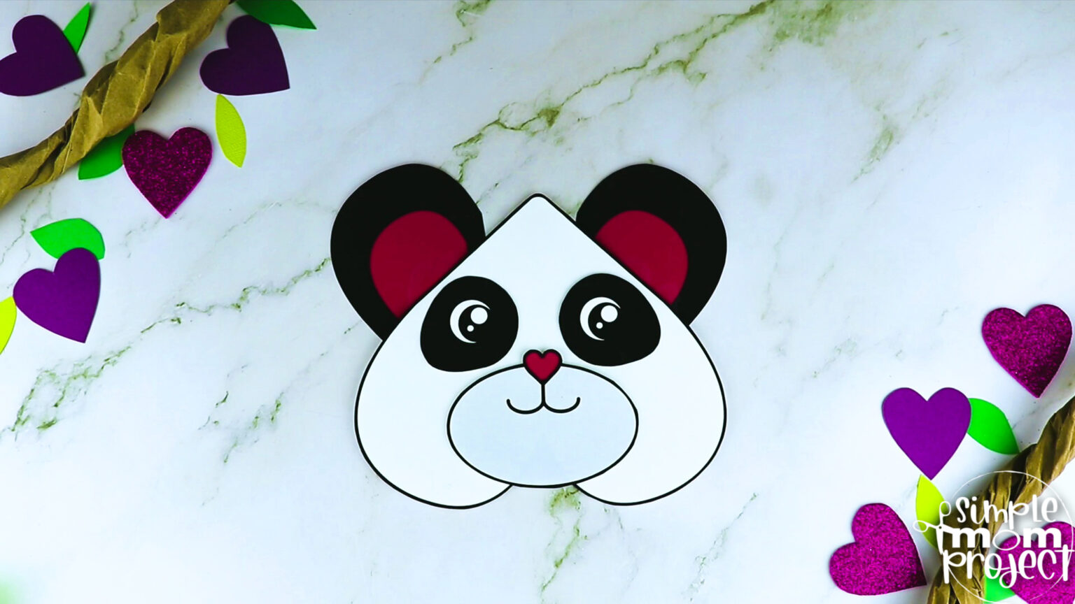 Printable Heart Animal Craft Templates – Simple Mom Project