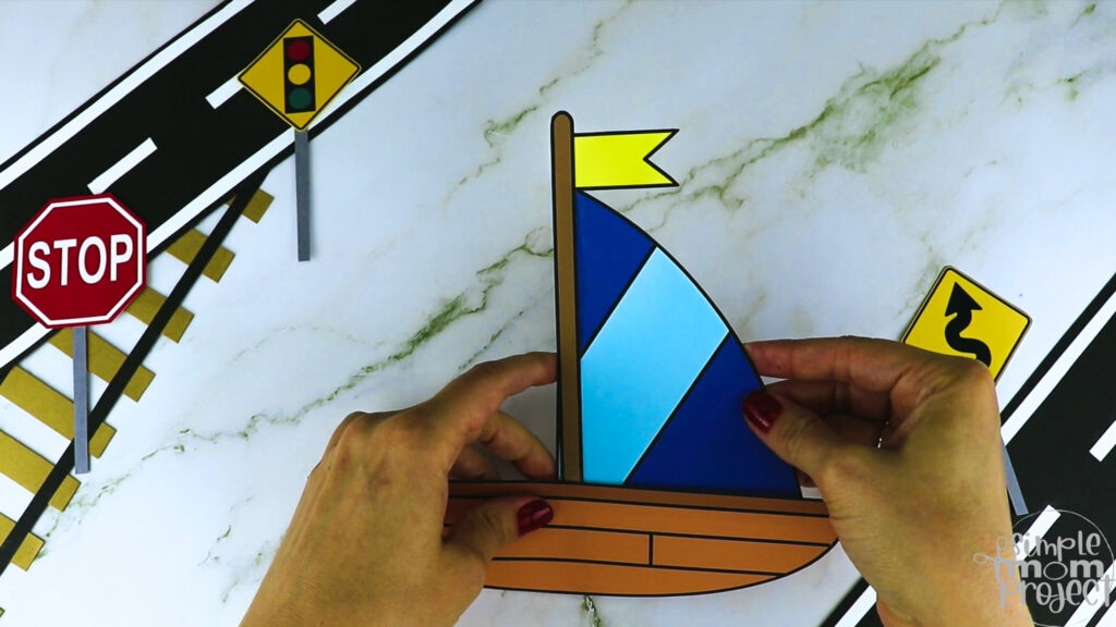 Printable Sailboat Craft Template – Simple Mom Project