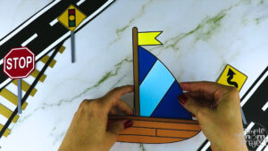 Printable Sailboat Craft Template – Simple Mom Project