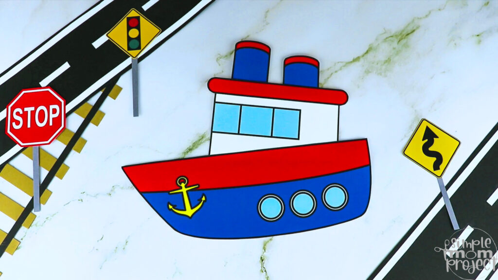 Printable Vehicle Craft Templates – Simple Mom Project