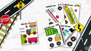 Printable Vehicle Craft Templates – Simple Mom Project