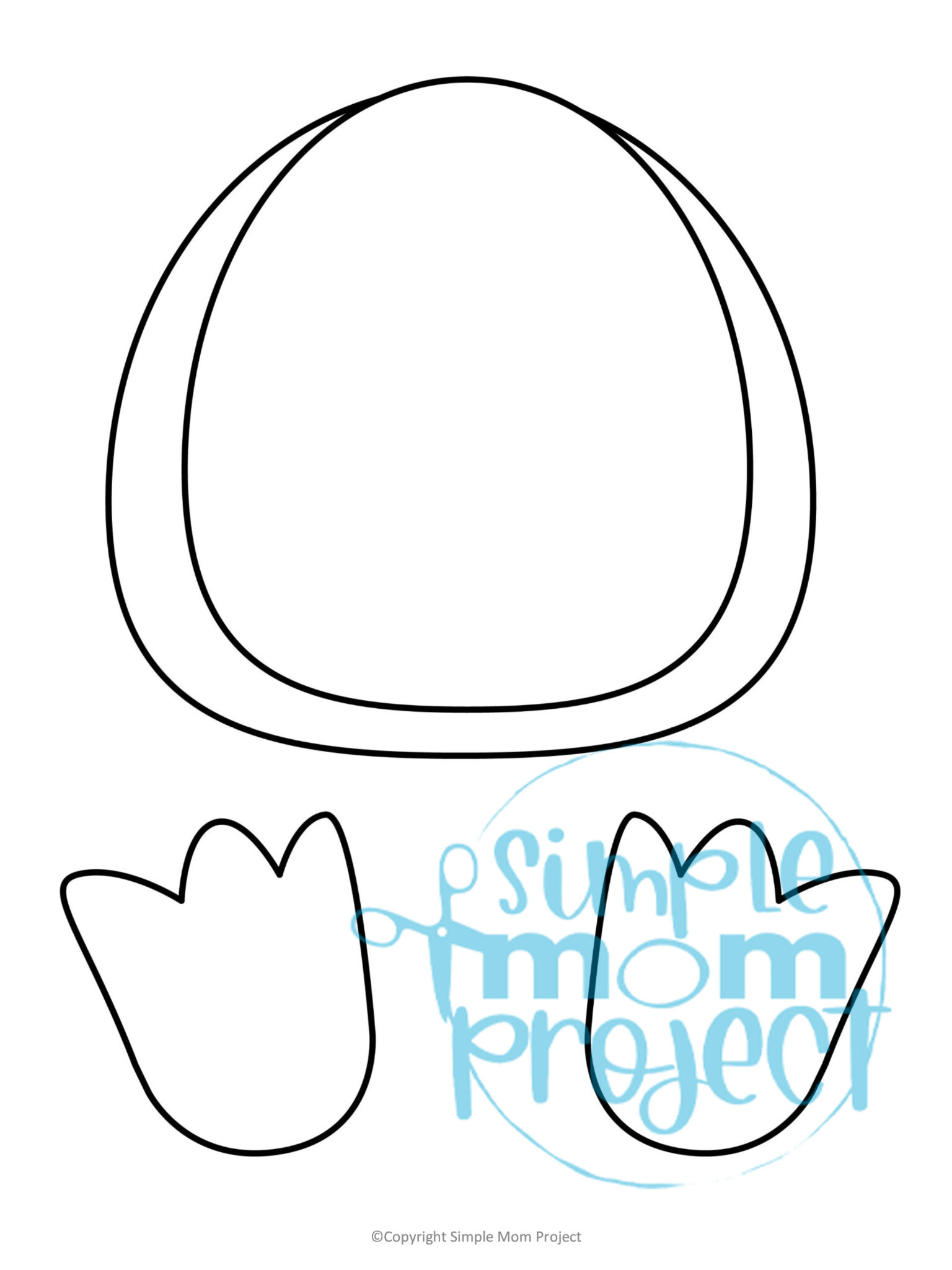 Printable Penguin Paper Bag Puppet Template – Simple Mom Project