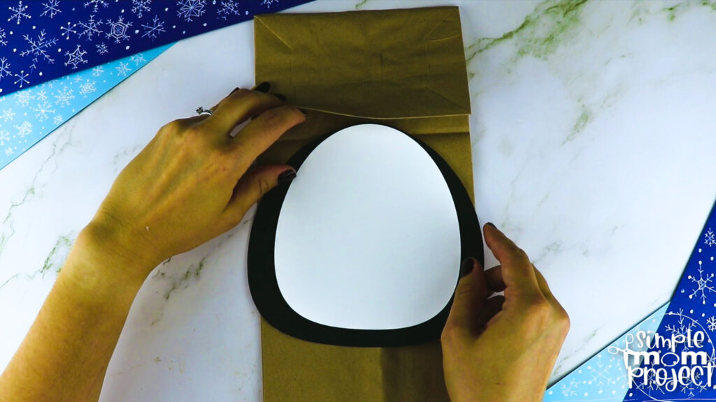 Printable Penguin Paper Bag Puppet Template – Simple Mom Project