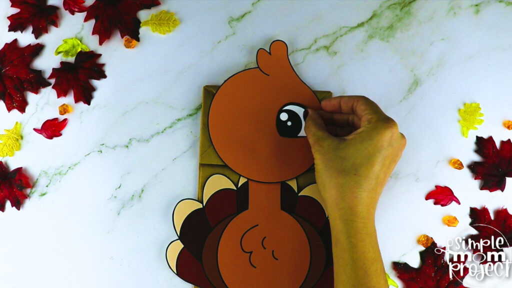 Printable Turkey Paper Bag Puppet Template – Simple Mom Project