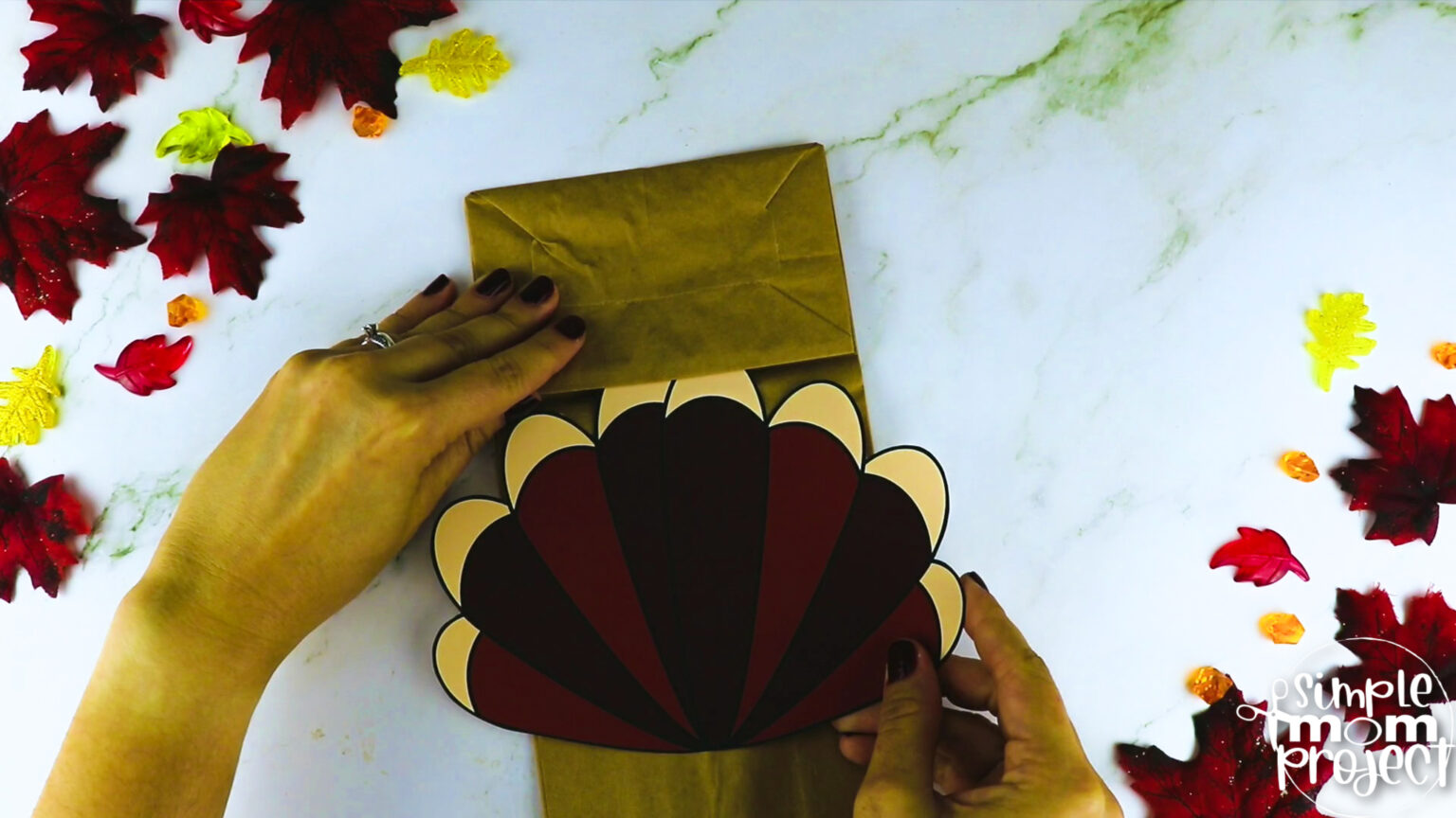 Printable Turkey Paper Bag Puppet Template – Simple Mom Project