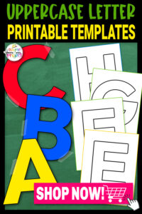 Free Printable Uppercase Letter D Template – Simple Mom Project