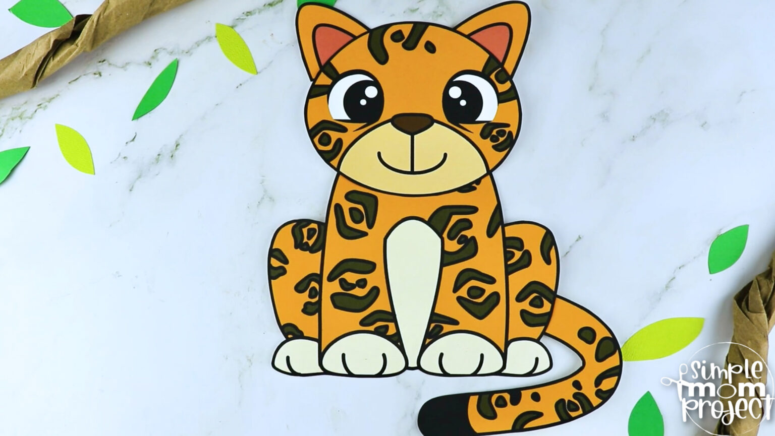 Printable Jaguar Craft Template – Simple Mom Project