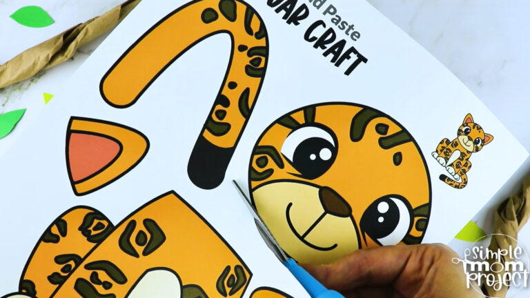 Printable Jaguar Craft Template – Simple Mom Project