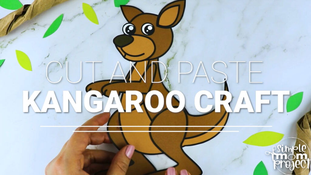 Printable Kangaroo Craft Template – Simple Mom Project