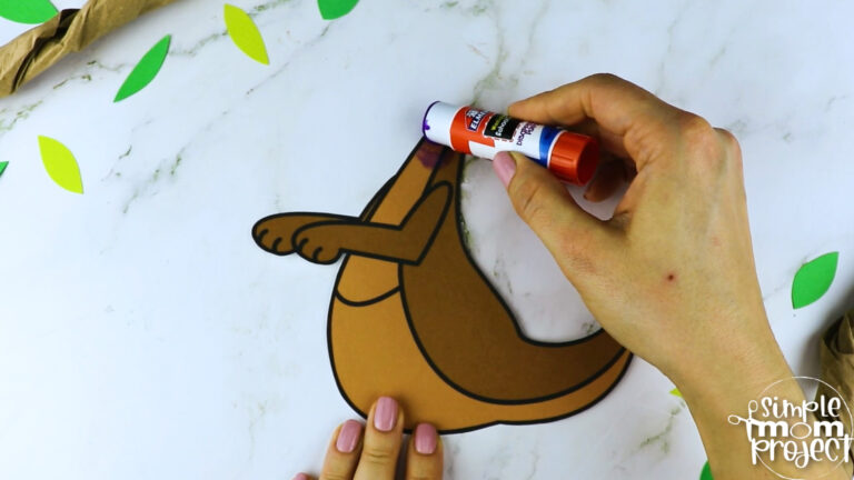 Printable Kangaroo Craft Template – Simple Mom Project