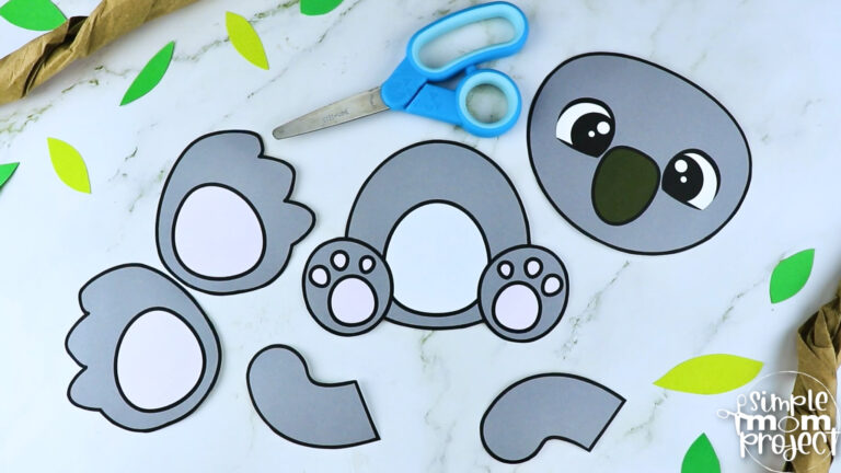 Printable Koala Craft Template – Simple Mom Project