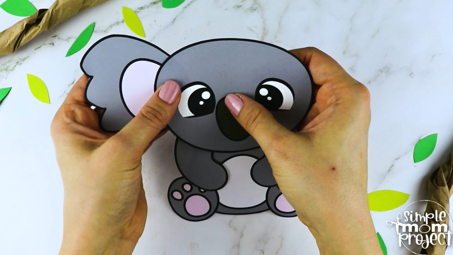 Printable Koala Craft Template – Simple Mom Project