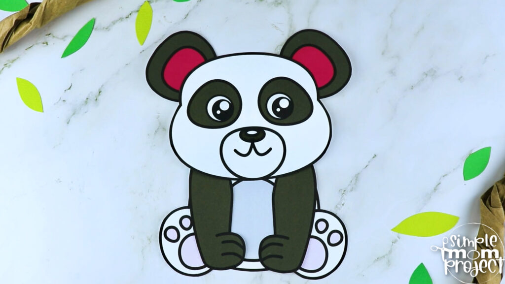 Printable Panda Bear Craft Template – Simple Mom Project