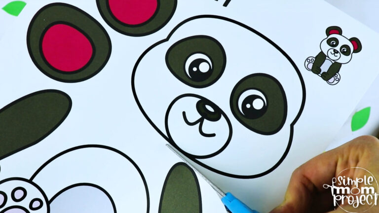 Printable Panda Bear Craft Template – Simple Mom Project