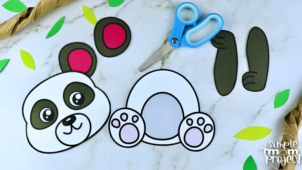 Printable Panda Bear Craft Template – Simple Mom Project