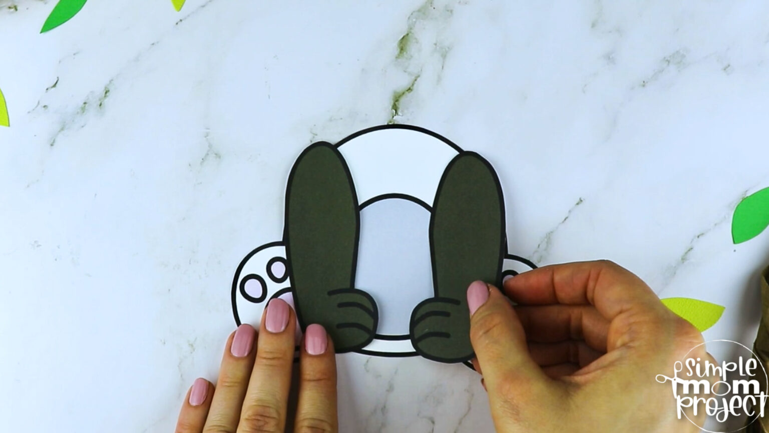 Printable Panda Bear Craft Template – Simple Mom Project