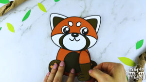 Printable Red Panda Craft Template – Simple Mom Project