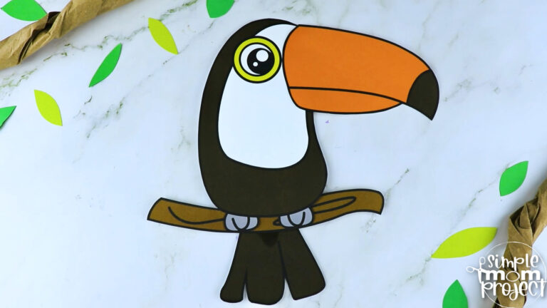 Printable Toucan Craft Template – Simple Mom Project