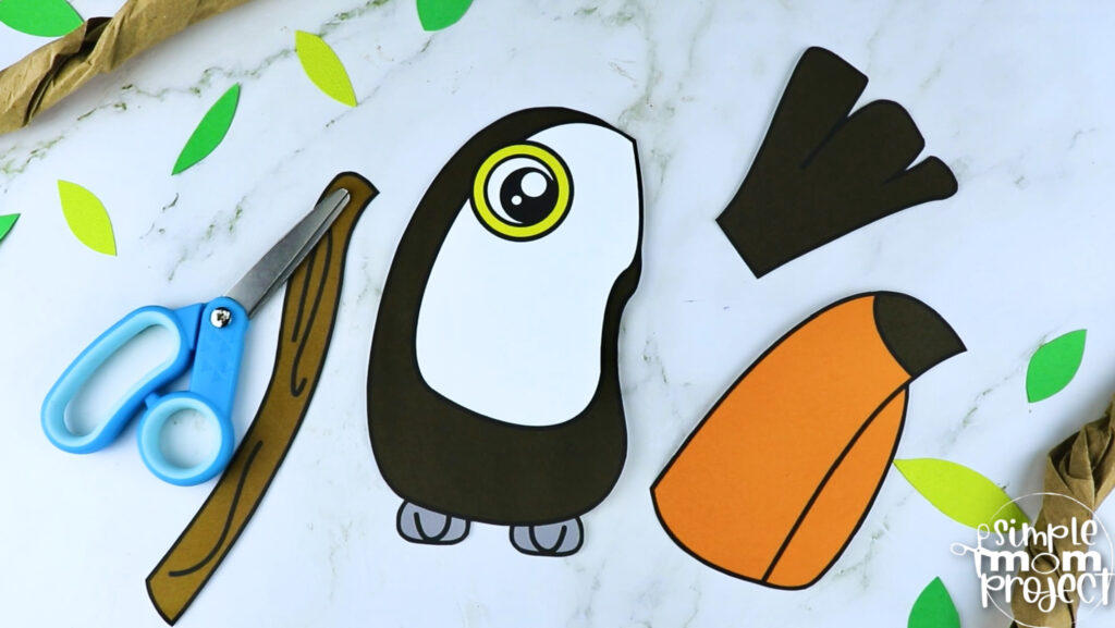 Printable Toucan Craft Template – Simple Mom Project