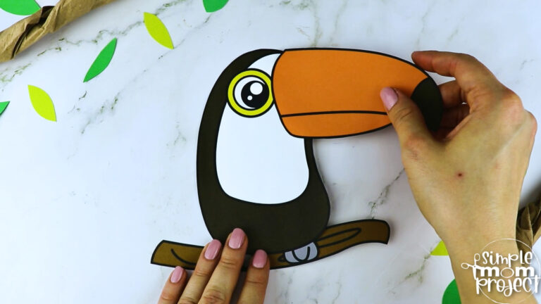Printable Toucan Craft Template – Simple Mom Project