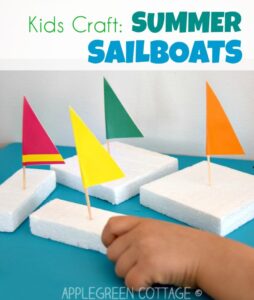 50+ Easy and Fun Preschool Boat Crafts and Activities – Simple Mom Project
