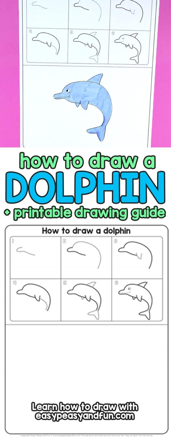 20+ Delightful Printable Dolphin Paper Crafts for Kids – Simple Mom Project